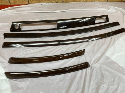 BMW E92 E93 Interior Woodgrain Dash & Door Panel Trim Cover Décor Strip ...
