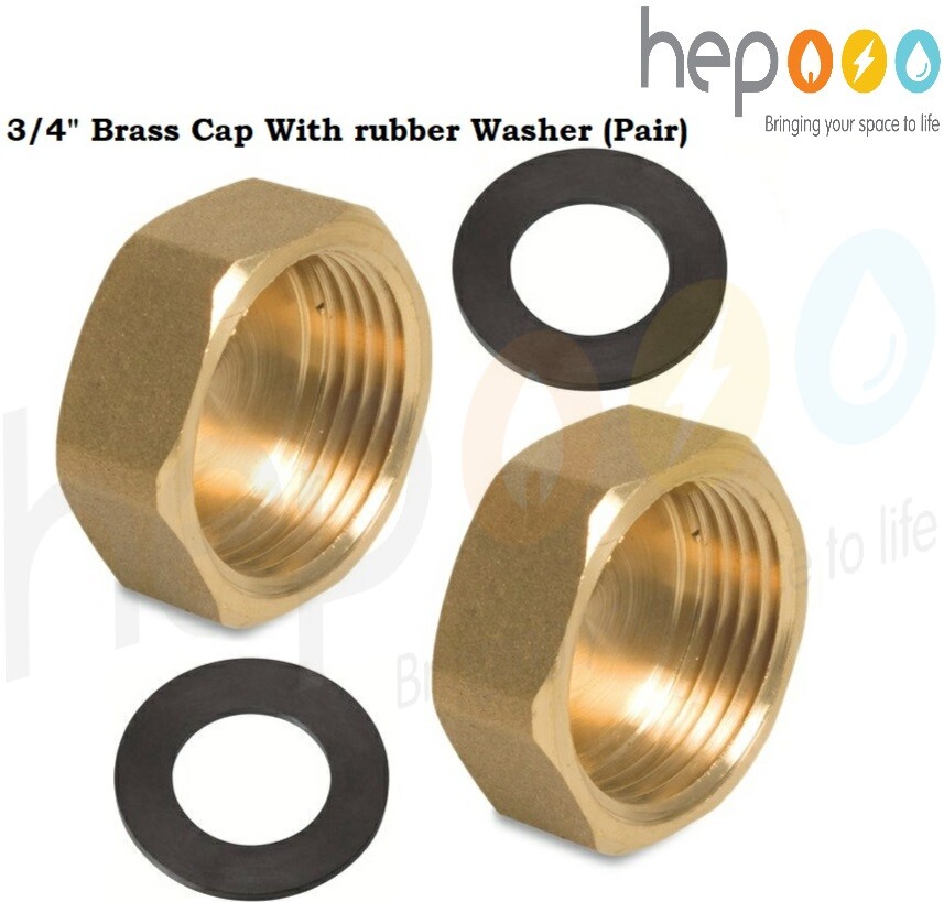 FEMALE BLANKING CAP WASHING MACHINE RADIATOR VALVE + WASHERS x2 | eBay UK