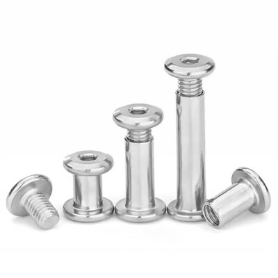 Hex Socket Chicago Screws Binding Screw Nail Rivets A2 Stainless M3 M4 ...