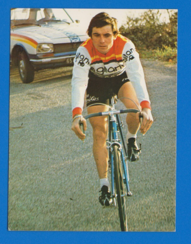 CYCLISME carte cycliste BERNARD HINAULT équipe GITANE CAMPAGNOLO 1977 | eBay