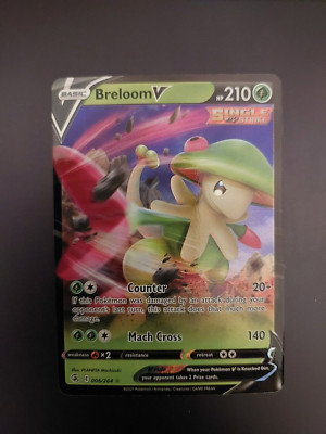 Breloom v 006/264 fusion strike pokemon card (tl) | eBay Australia