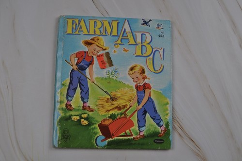 Vintage Farm ABC Book By Patricia Lynn Whitman Tell A Tale Book 1954 | eBay