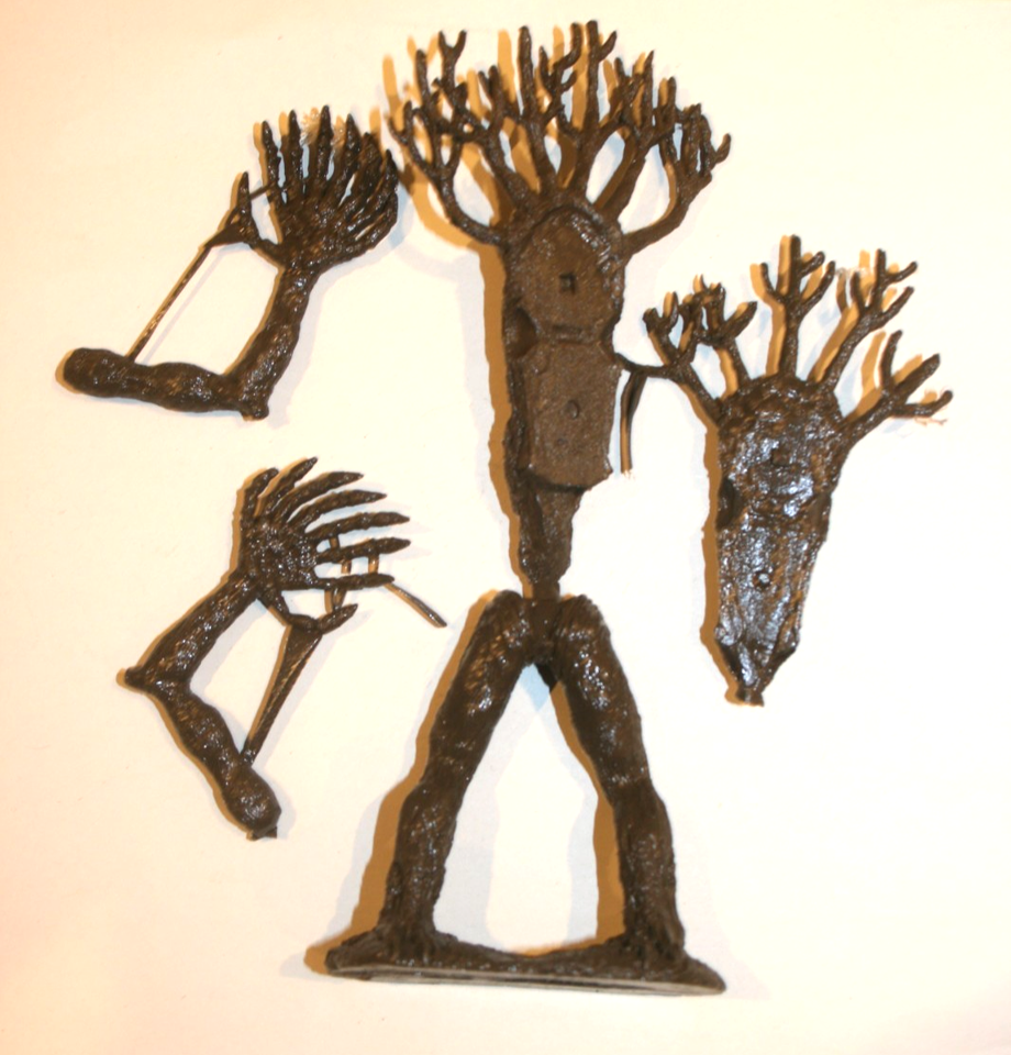 WARHAMMER FANTASY AD&D LARGE TREEMAN ENT DRYAD FORTRESS FIGURES PLASTIC ...