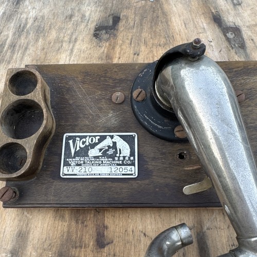 VICTOR VICTROLA PHONOGRAPH VV-210 ANTIQUE TALKING MACHINE Parts | eBay