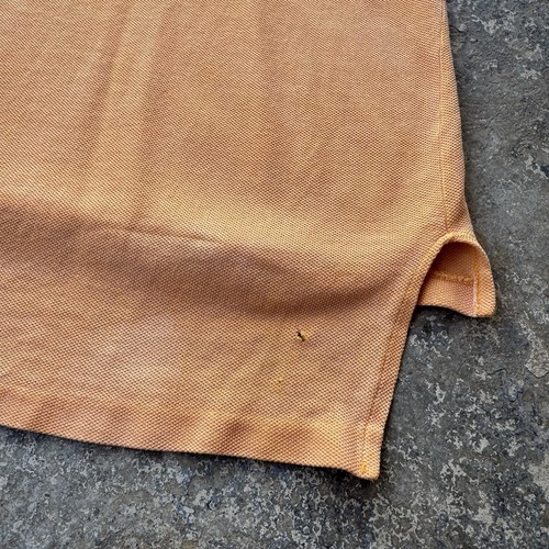 Vintage 1980s Izod Lacoste Patron Orange Polo Shirt Golf Size Medium ...