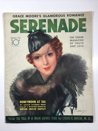 Serenade magazine February 1935- Old Hollywood Movies large format | eBay