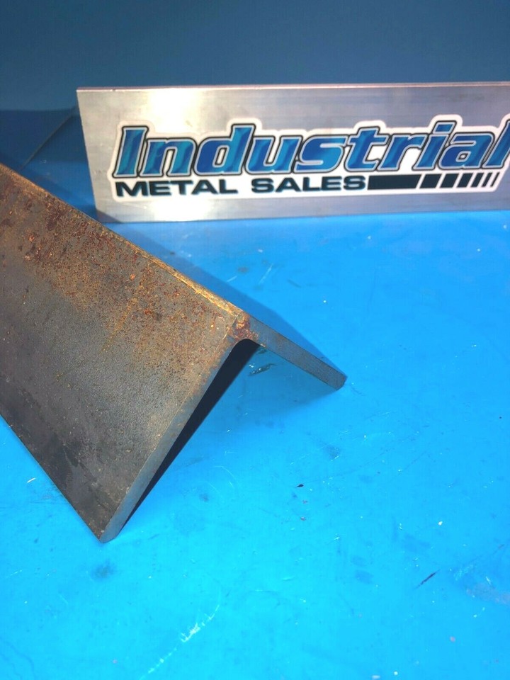 A-36 Hot Rolled Steel Angle 6" x 6" x 12" x 1/2" Thick-- 6" x 6" x .500 ...