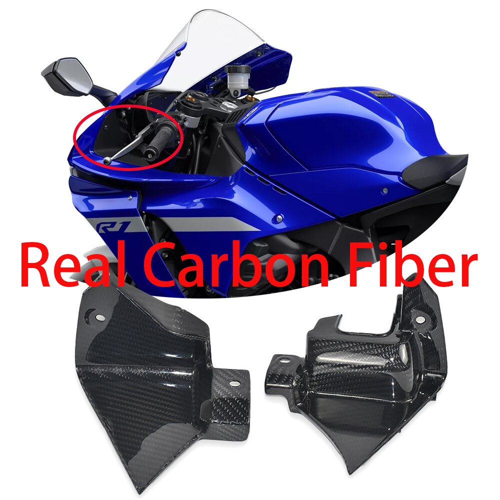 For 2020-2023 2024 Yamaha R1 Real Carbon Fiber Dashboard Panel Side ...