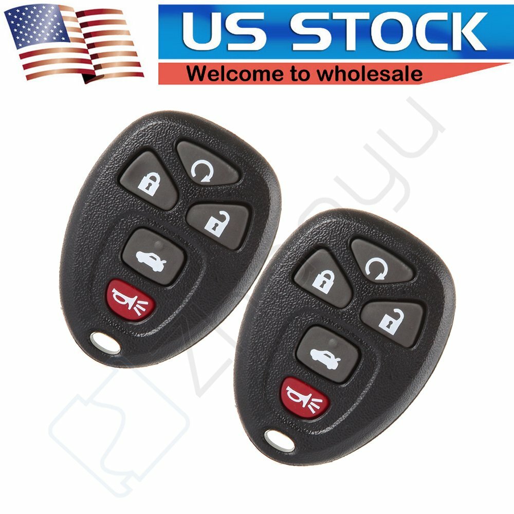 2 For Chevrolet Cobalt Malibu Pontiac G6 2007 2008 2009 2010 Key Shell ...