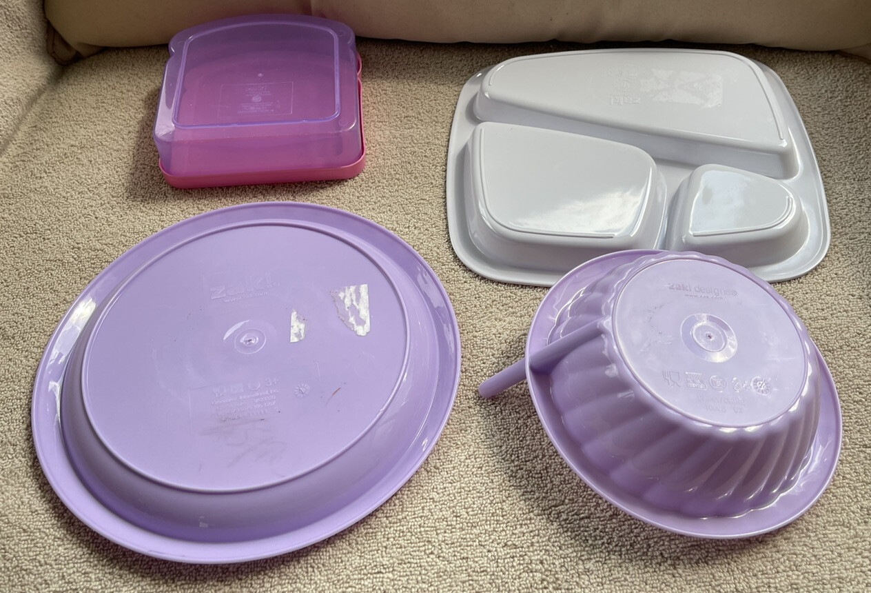 Disney Princesses Tinker Bell Melamine Kids Plates Child Dishes Bowl ...