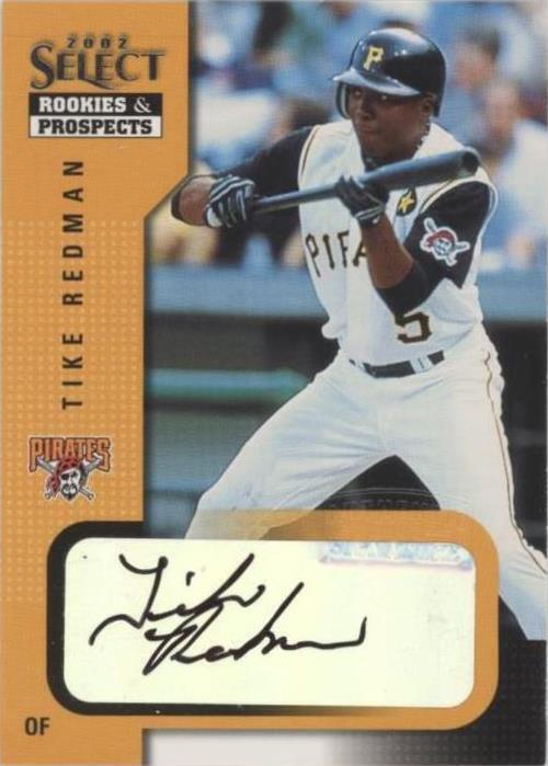 2002 Select Rookies & Prospects - Autographs Tike Redman #90 (AU) for ...