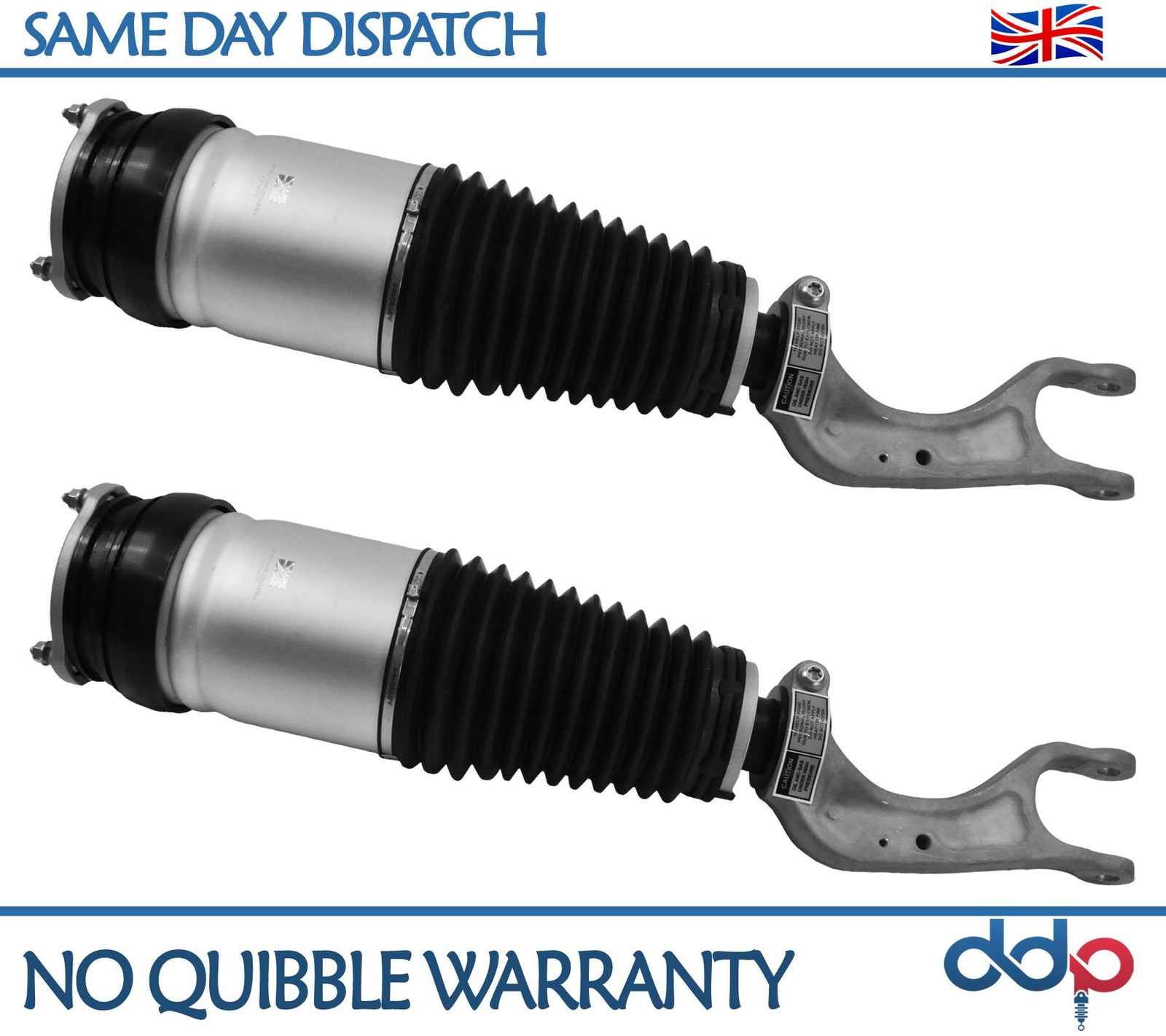 1027361-00-G Front Shock Absorber Suspension Springs Pair For Tesla ...