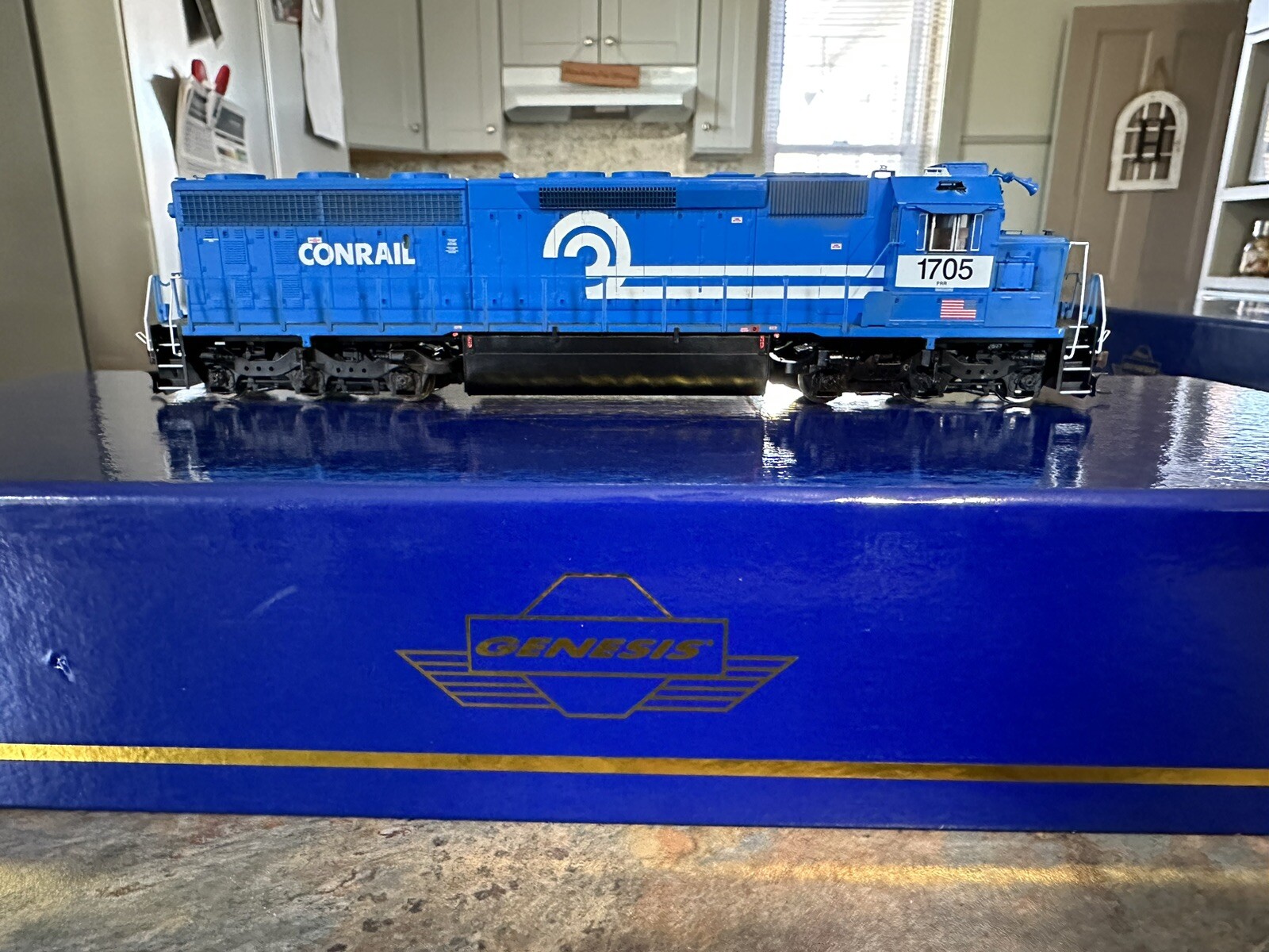 HO Scale NORFOLK SOUTHERN PATCH(EX-CONRAIL) SD45-2 #1705 DCC/TSUNAMI 1 ...