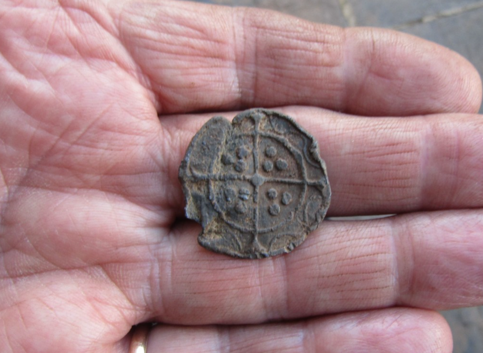 SCARCE MEDIEVAL LEAD BOY BISHOPS GROAT TYPE TOKEN MITRE CROOK | eBay
