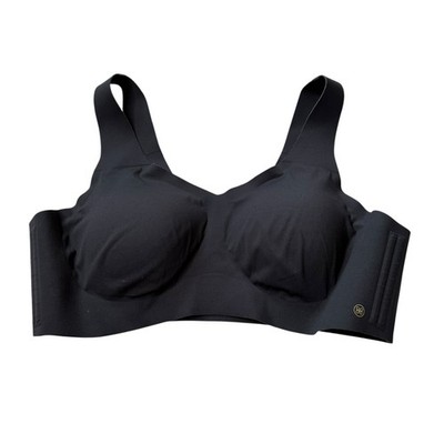 HONEYLOVE Black V-Neck Seamless Pullover Bra Women's Size 2X | eBay