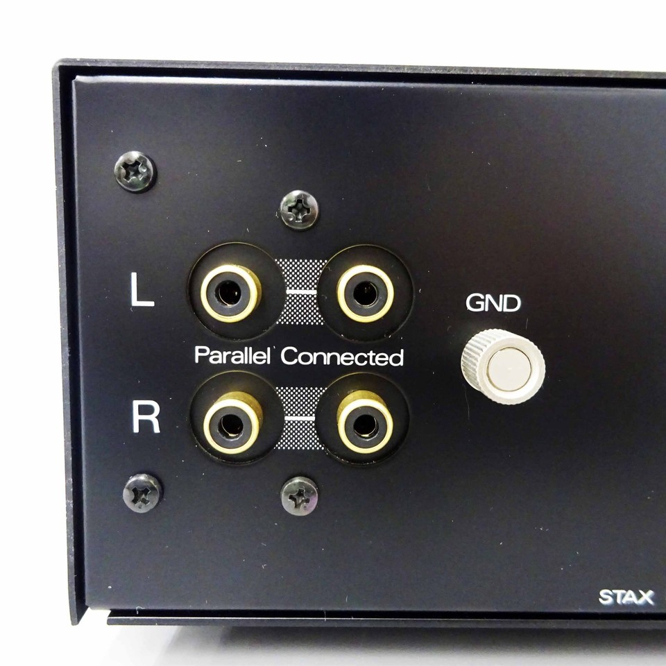 STAX SRM-T1 Driver Unit Speaker Vacuum Tube Output Amplifier Working ...