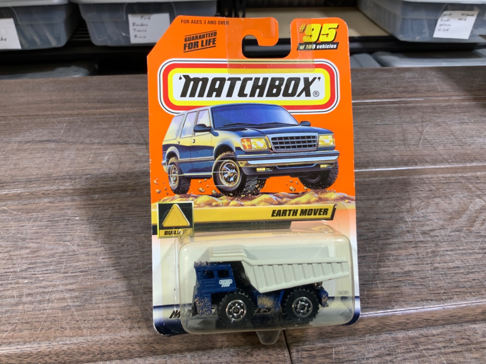 MATCHBOX TREASURE HUNT CHASE 2000 LOGO #95 EARTH MOVER | eBay