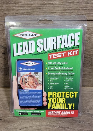 New PRO-LAB LS104 Lead Surface Do It Yourself Test Kit Instant Results ...