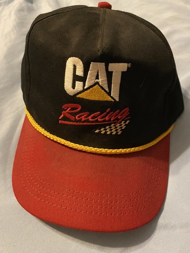 CAT Racing hat adjustable leather strap | eBay