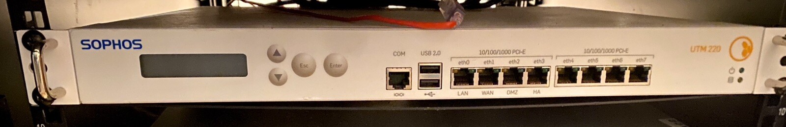 Sophos UTM220 Gigabit Security Firewall pfSense with rack mount | eBay