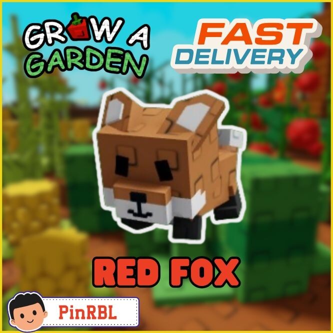 Red Fox - Grow A Garden | GAG 🌻 Fast Delivery-Cheap Pets! | eBay
