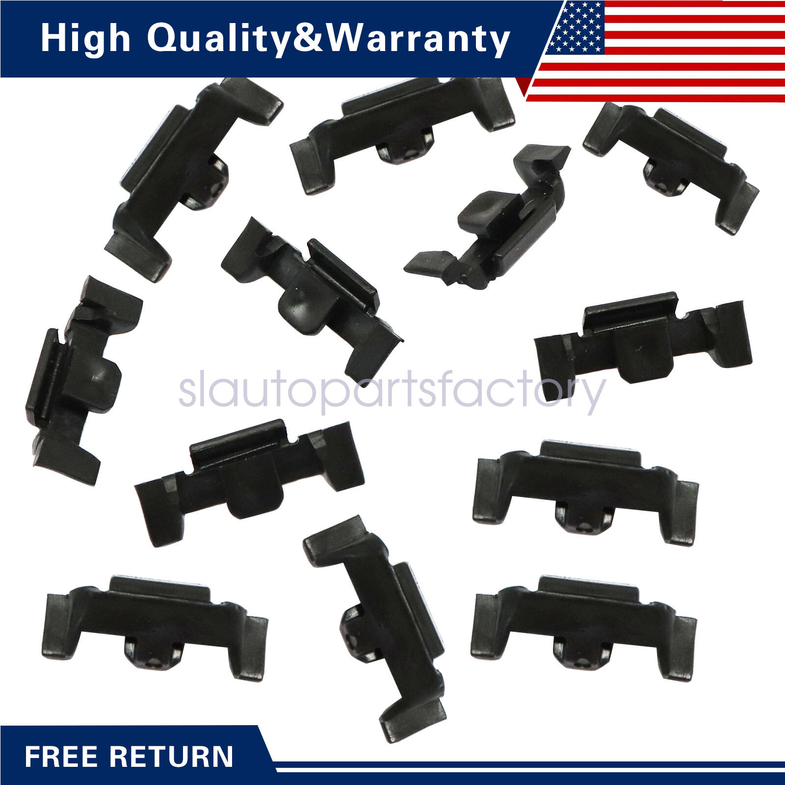 Front Headlight Trim Fasteners 12Pcs Fit for 2011-2018 Mini Cooper ...