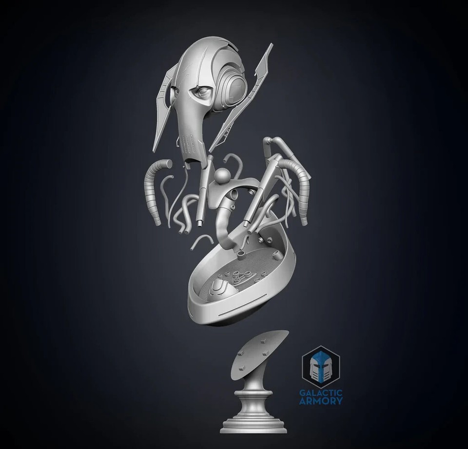 General Grievous Bust Filament FDM printed 1:1 Scale prop | eBay