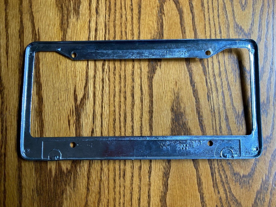 Vintage WWII "SERVED WITH PRIDE" Metal License Plate Frame | eBay