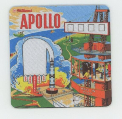 Apollo Pinball Machine COASTER - 1977 Williams Arcade Game | eBay