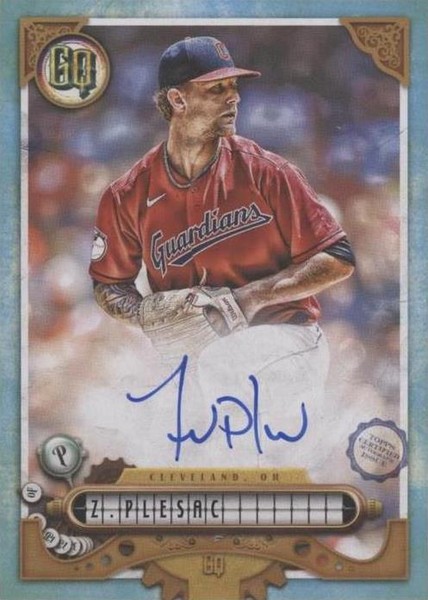 2022 Topps Gypsy Queen - Gypsy Queen Autographs Blue #GQA-ZP Zach ...