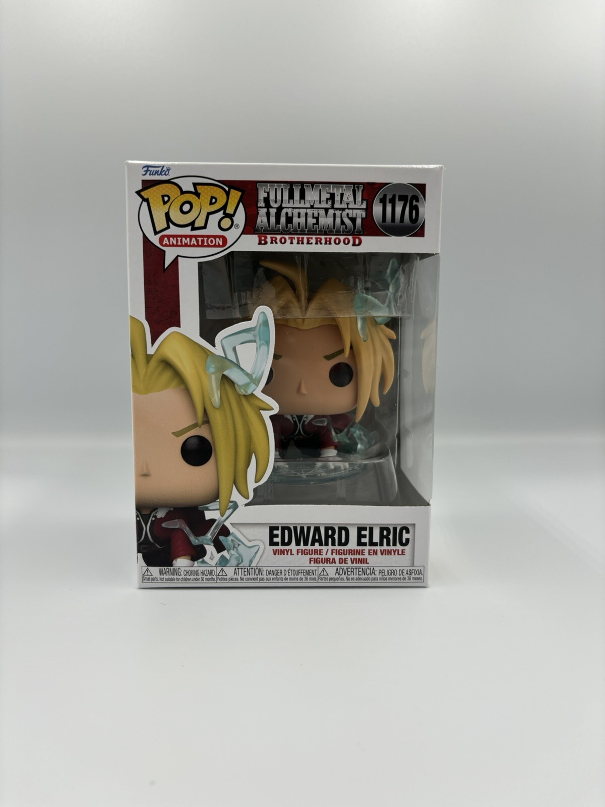 Funko Pop Edward Elric 1176 Fullmetal Alchemist FMA Brotherhood IN ...