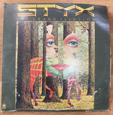Styx – The Grand Illusion - 1977 Vinyl Record Album SP-3223 | eBay