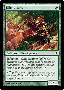 Magic MTG - Glistener Elf - Nouvelle Phyrexia - MINT/NMINT - EN | eBay