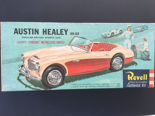 Model kit Mint 1958 Austin Healey Revell kit | eBay