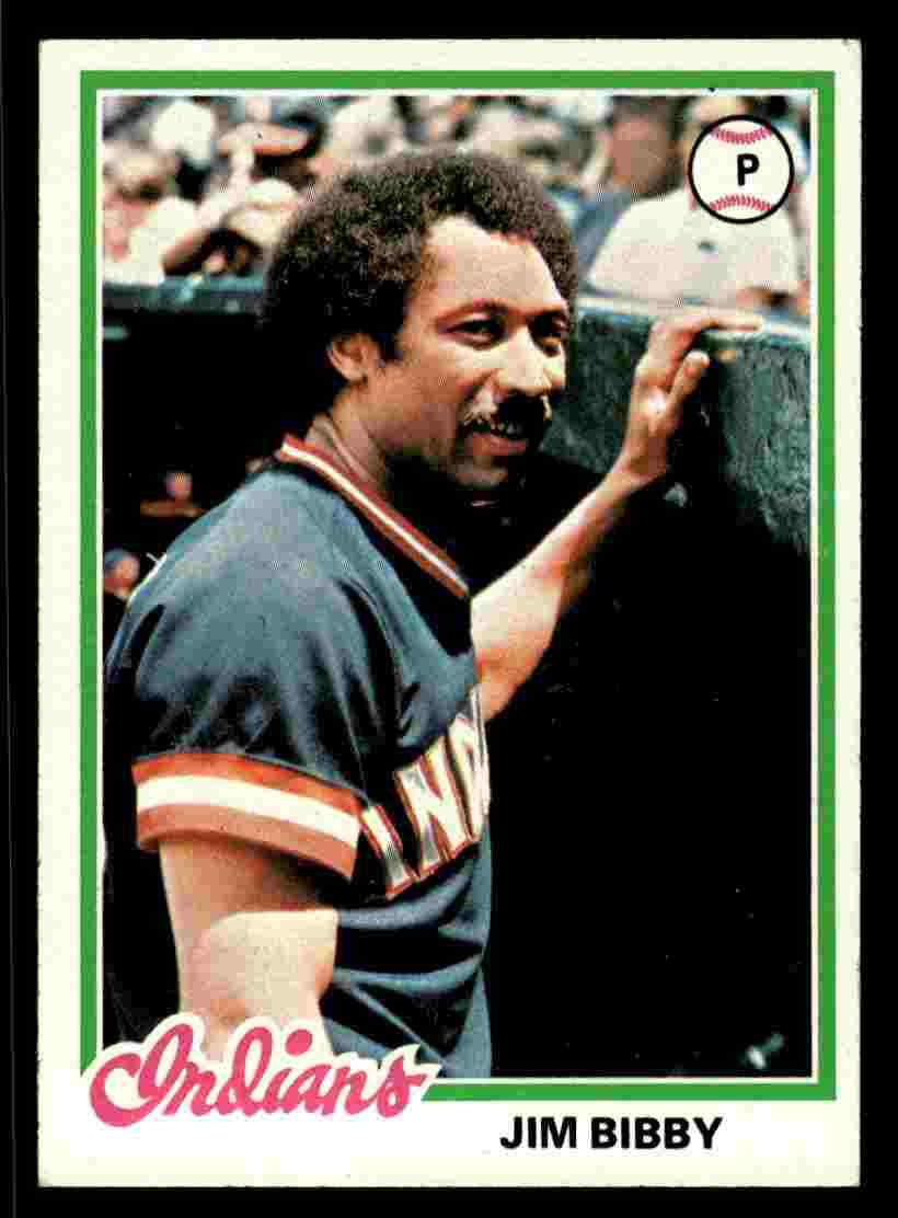 1978 Topps Jim Bibby #636 - Cleveland Indians | eBay