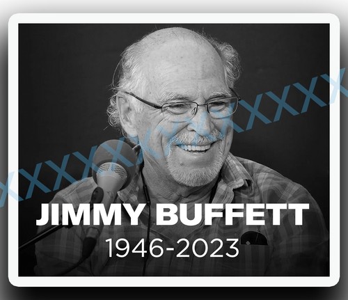 RIP Jimmy Buffett Margaritaville Parrothead Decal 5” Sticker | eBay