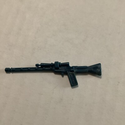 ORIGINAL Vintage STAR WARS Gun Blaster IG-88 RIFLE Blue Bounty Hunter ...