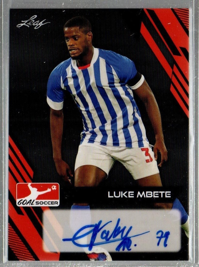 2023 Leaf Goal - Luke Mbete #BA-LM1 (AU) for sale online | eBay