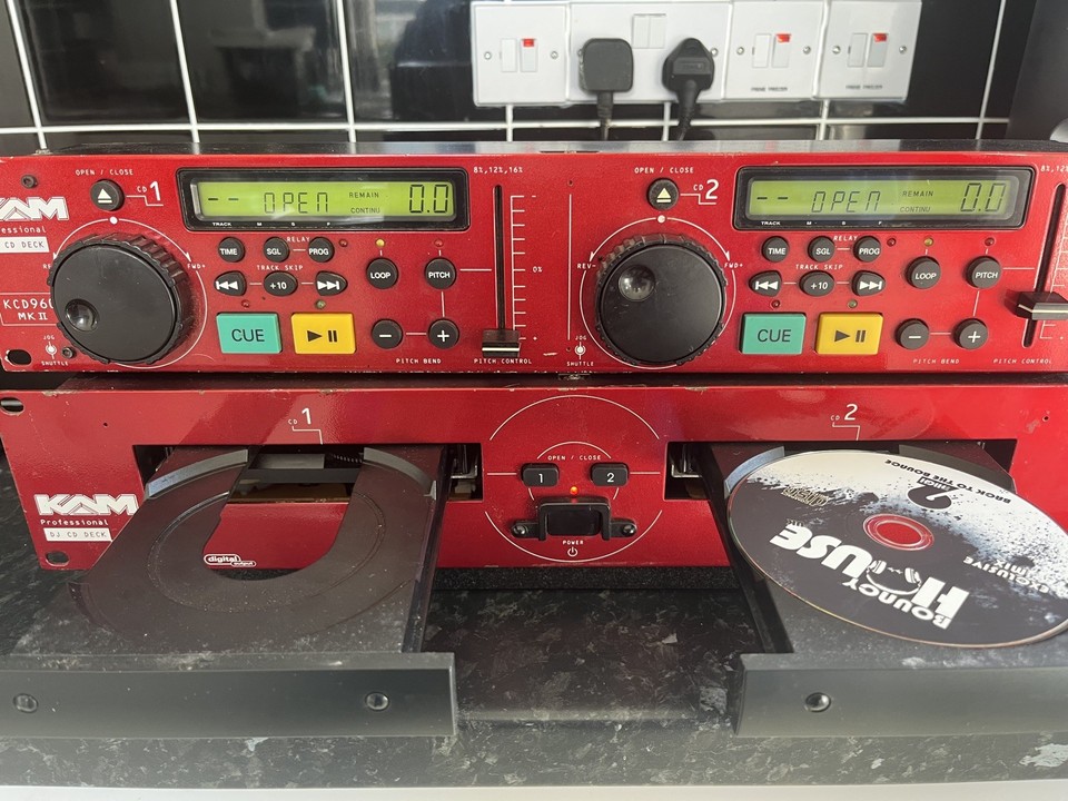 Kam KCD 960 MK II professional DJ Player Dual CD Deck digital output | eBay
