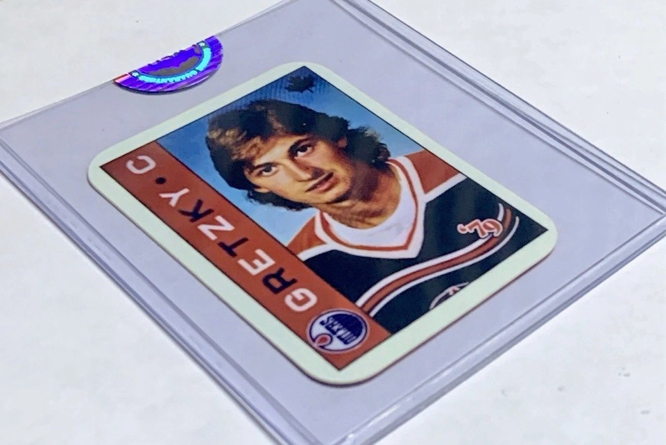 1979 WAYNE GRETZKY Rookie Edmonton Oilers Promo Card Future Star | eBay