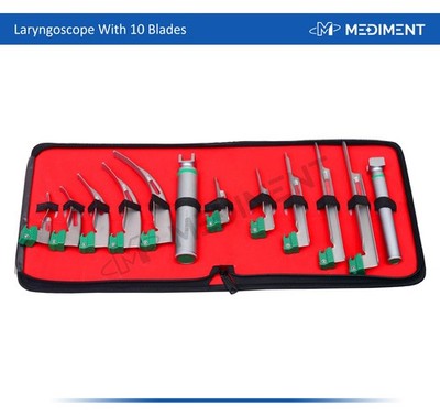 ENT (Ear,Nose &Throat) Diagnostic,Otoscope,Ophthalmoscope set W/Zipper ...