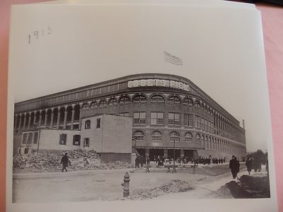 1913 Ebbets Field Brooklyn Dodgers Baseball Stadium NYC New York City ...