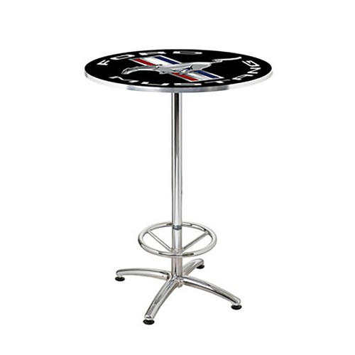 Ford Mustang Cafe Pub Table - Black | eBay