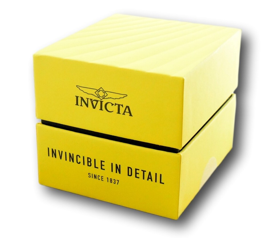 Invicta Night Vision Super Luminous White Dial Men's 44mm Chrono Watch ...