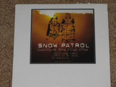 SNOW PATROL selections from Final Straw CD SEALED | eBay