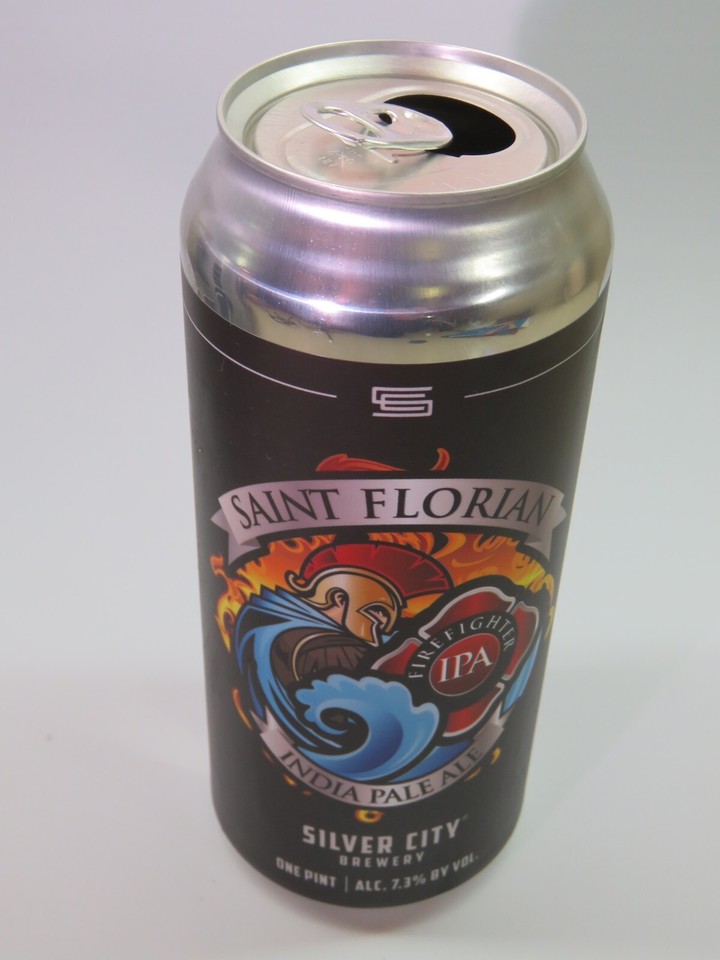 Craft BEER Empty Can: SILVER CITY Brewery Saint Florian IPA ~ Bremerton ...