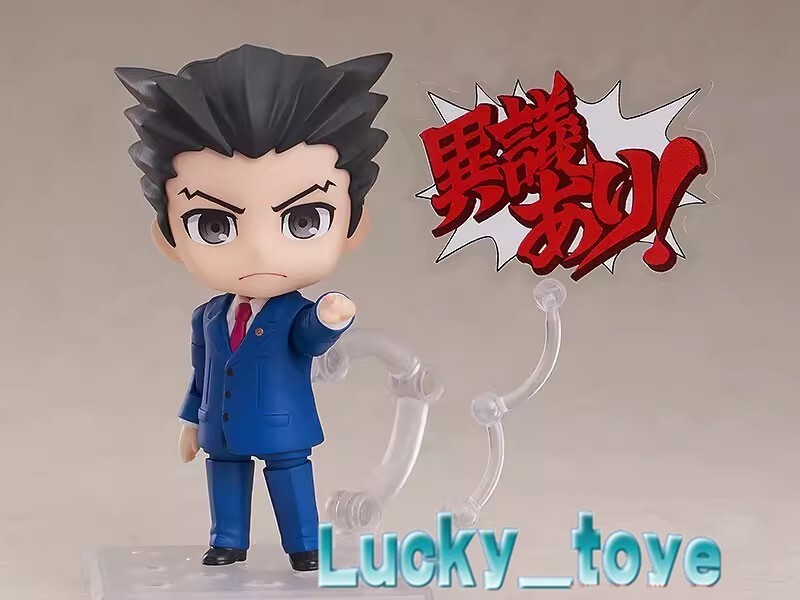 10cm Ace Attorney Phoenix Wright Action Figure Toy Chinese Ver. Model ...