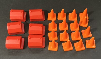 2007 Monopoly Disney Pixar Replacement Pieces Parts 6 Barns & 16 ...