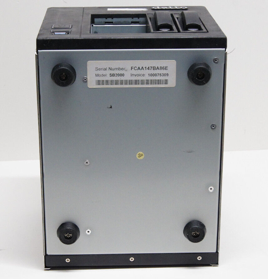 Datto SB2000 4 Bay 3.5" NASCore NO HDD NO OS HAS PASSWORD | eBay