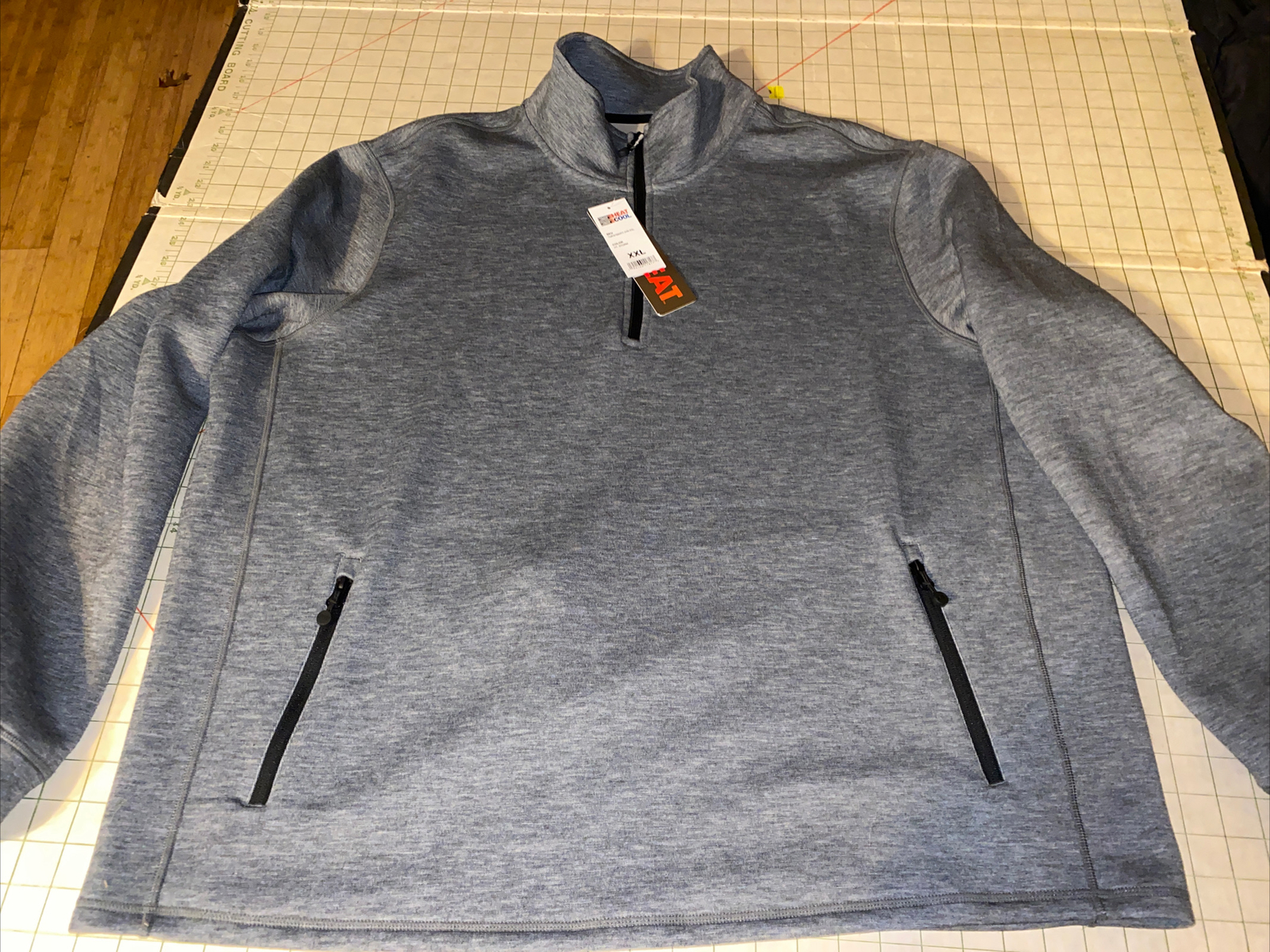 NEW!! 32 Degrees™ Heat Storm Men's Jacket Polyester Long Sleeves 1/4 ...